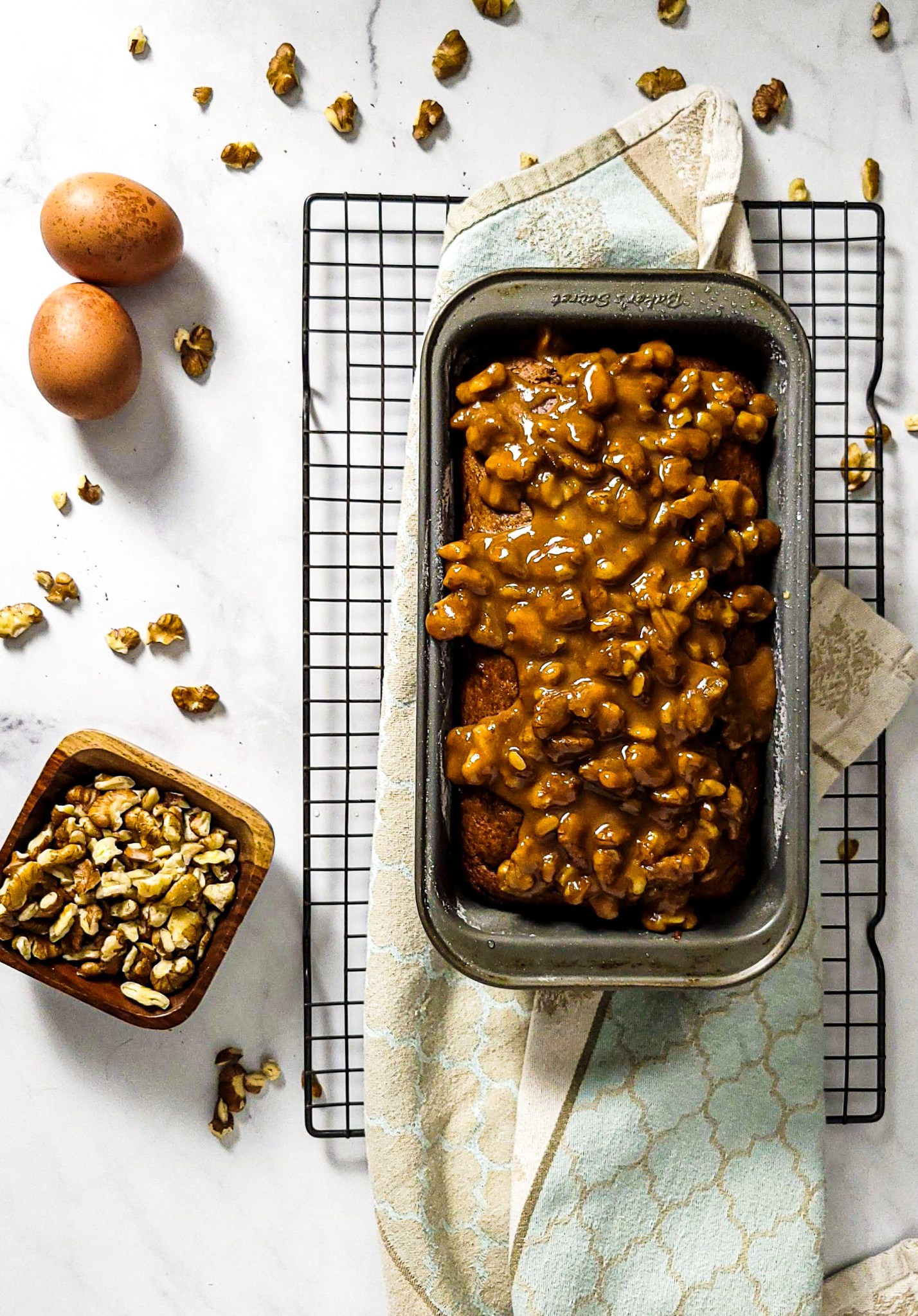 Pawpaw Bread with Maple-Black Walnut Glaze – In Search of the Lean Six Life